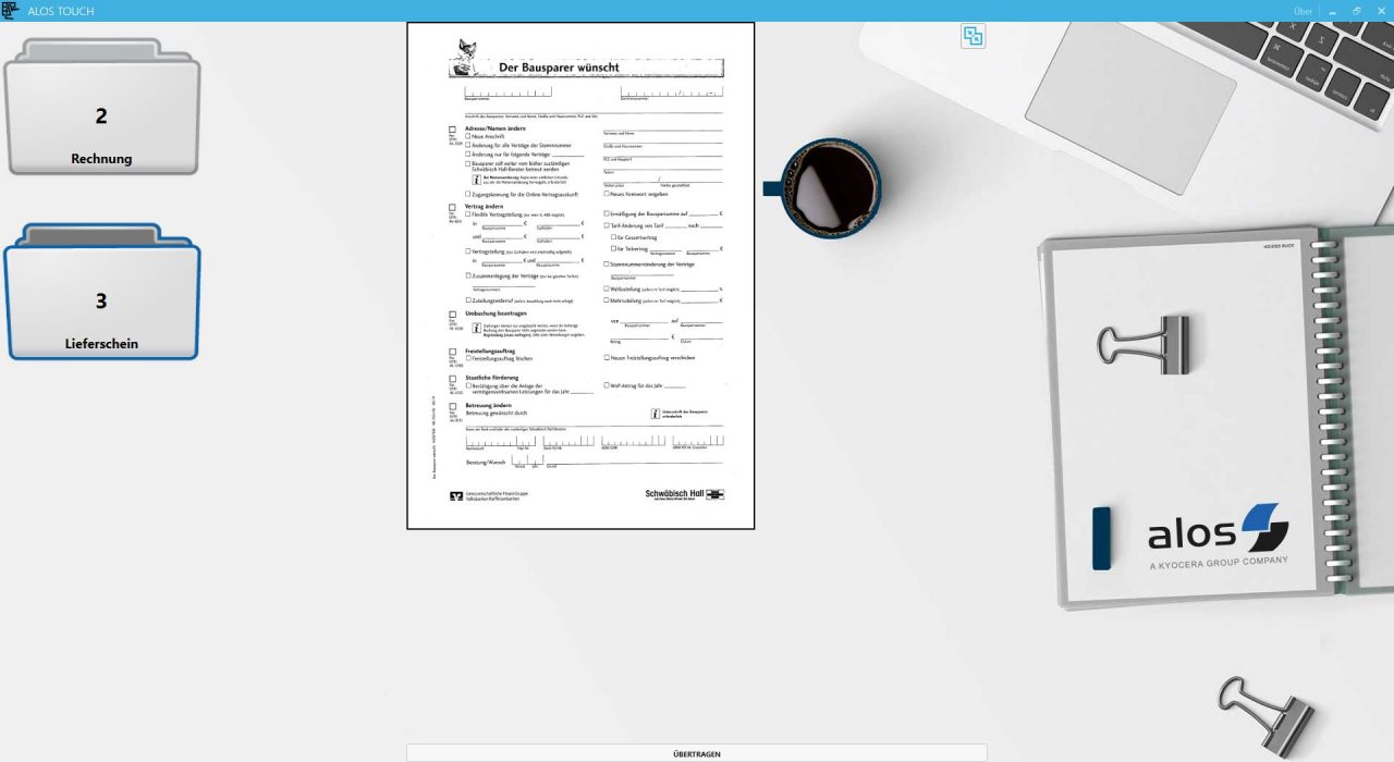 Scan-Software: Mit ALOS Scanprozesse beschleunigen